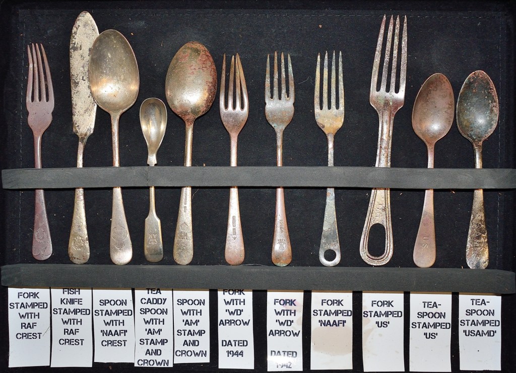 WW2 Military Cutlery – Stephen Taylor, WW2 Relic Hunter
