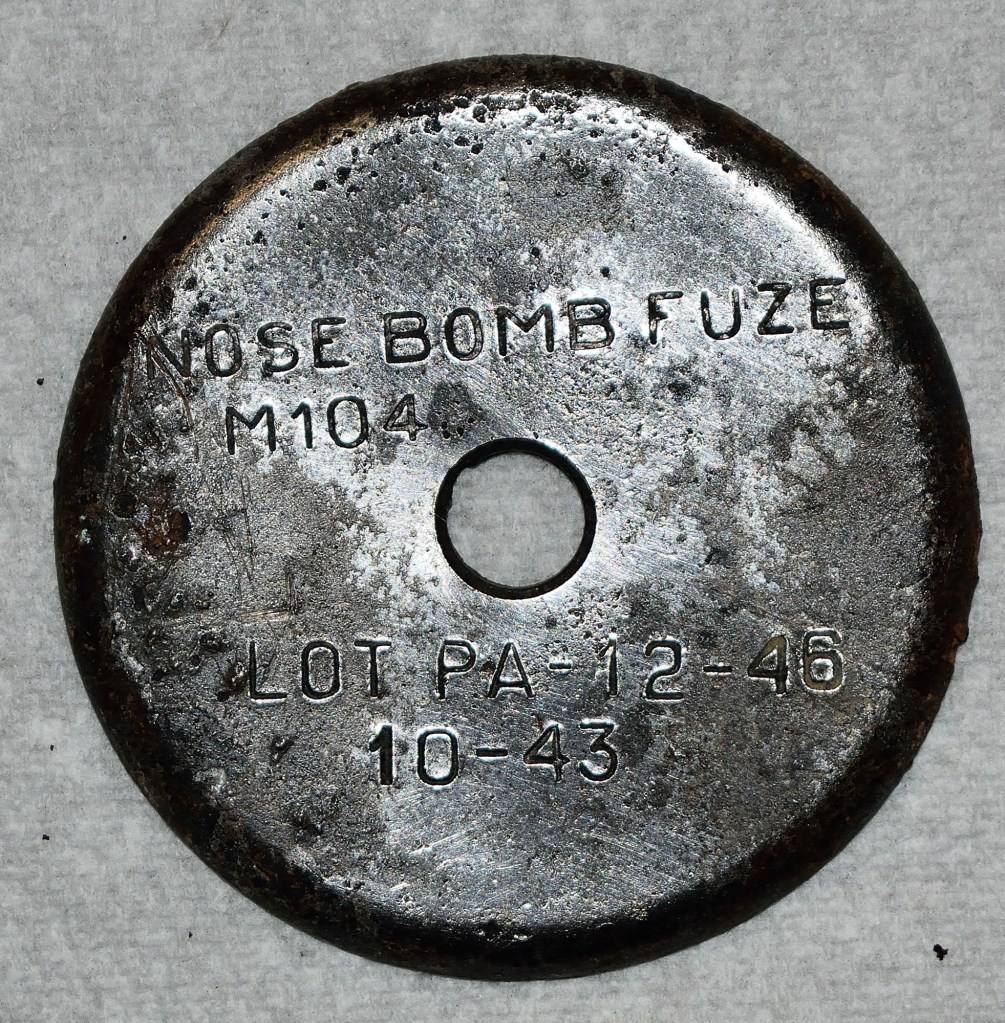 Bomb fuzes and pistols – Stephen Taylor, WW2 Relic Hunter