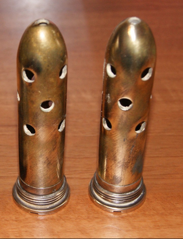 Artillery shell cases, fuzes, primers and tubes. – Stephen Taylor, WW2 ...