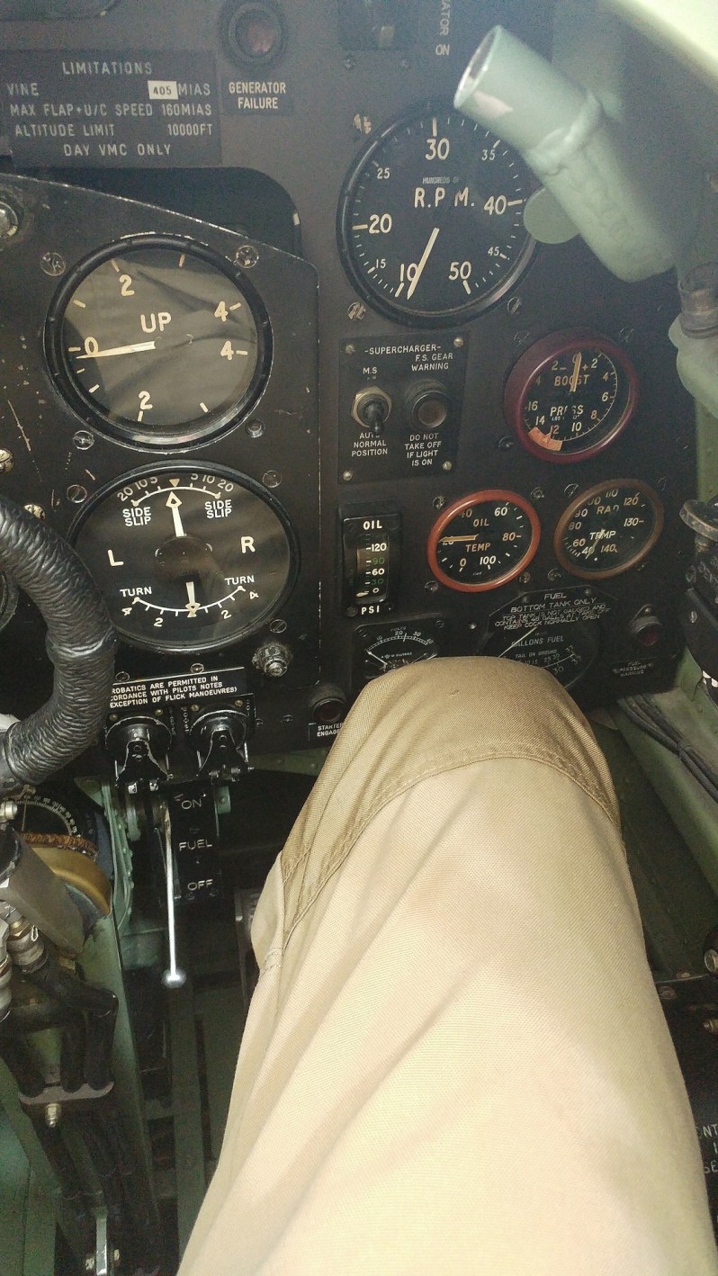 Spitfire – Inside the cockpit and more! – Stephen Taylor, WW2 Relic Hunter