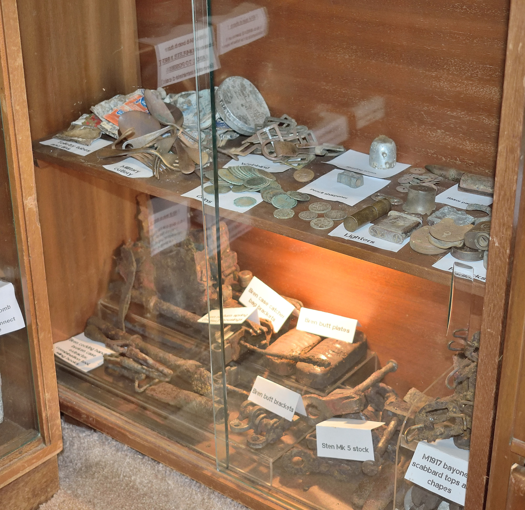 New House, New Display Space – Stephen Taylor, WW2 Relic Hunter